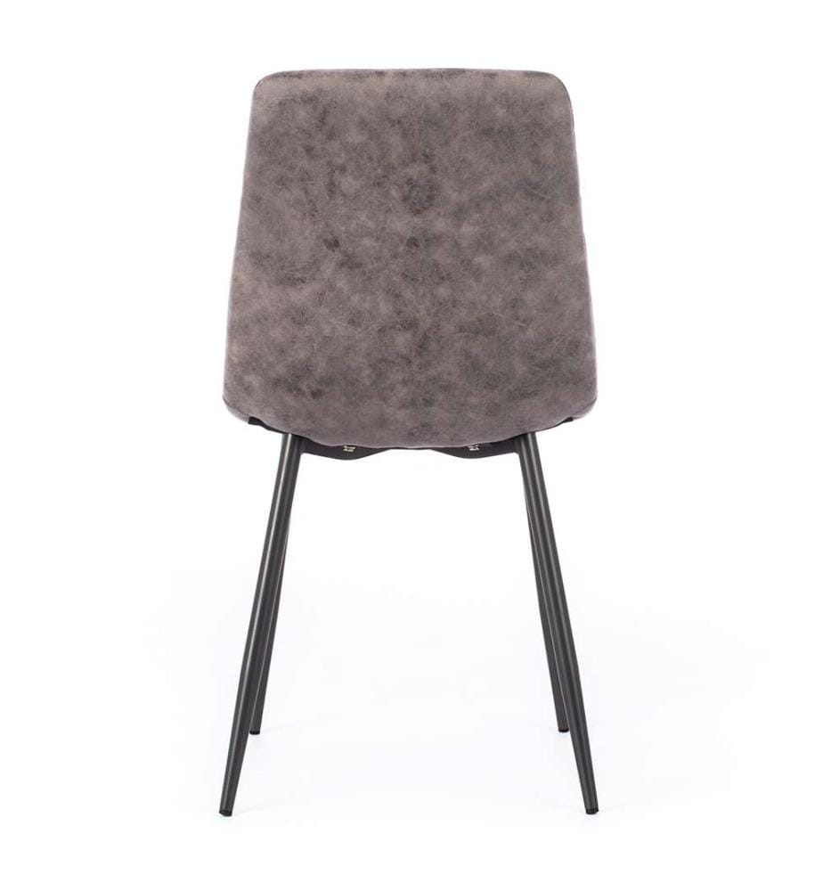 Stones Set of 4 Lea Chairs - Grey | DeinDeal
