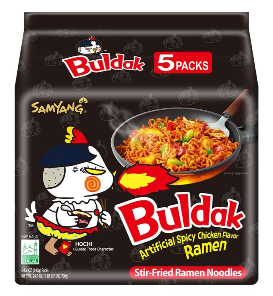 5x Samyang Buldak Hot Chicken Ramen Original - 1… | DeinDeal