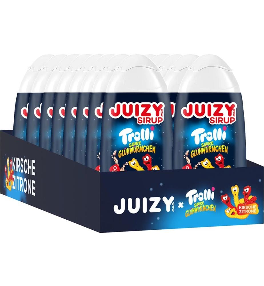 16x Juizy WOW x Trolli syrup cherry lemon - 65ml | DeinDeal