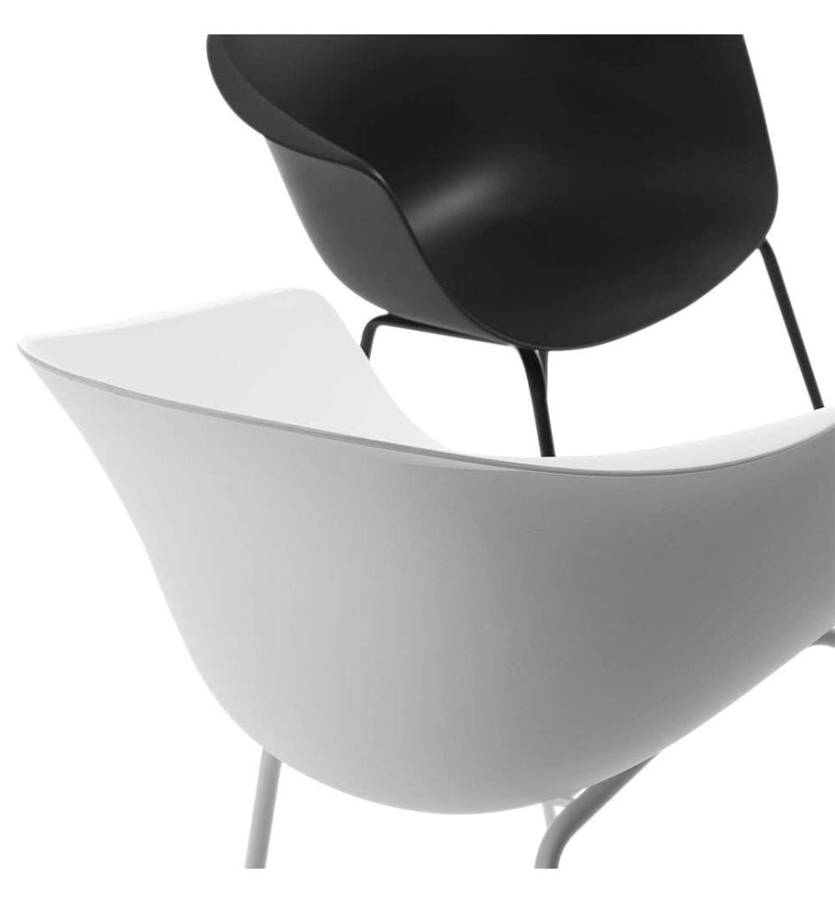 TFT Set of 2 Point Chairs 54.5 x 59 x 84 cm - Bl… | DeinDeal