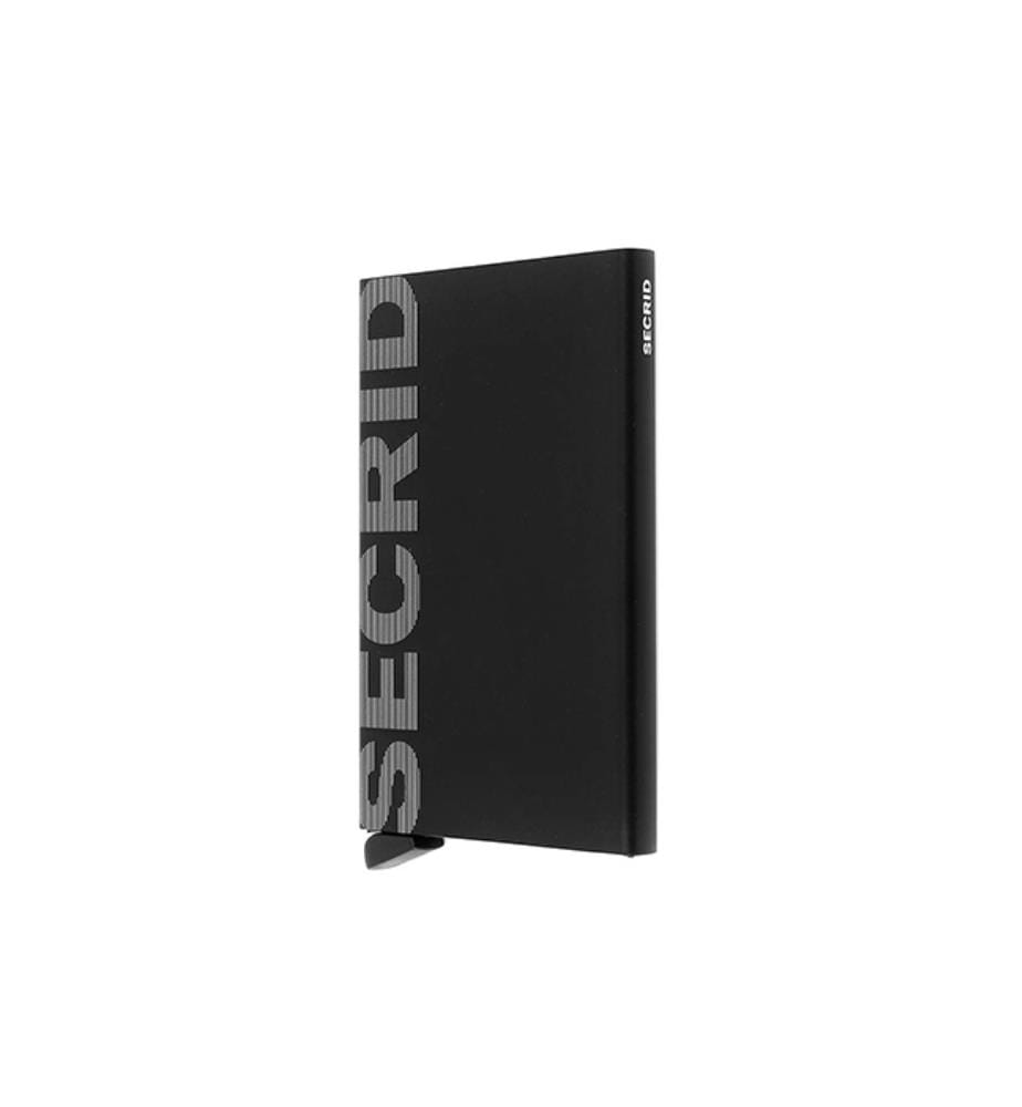 Secrid Laser Logo Card Case - Black | DeinDeal