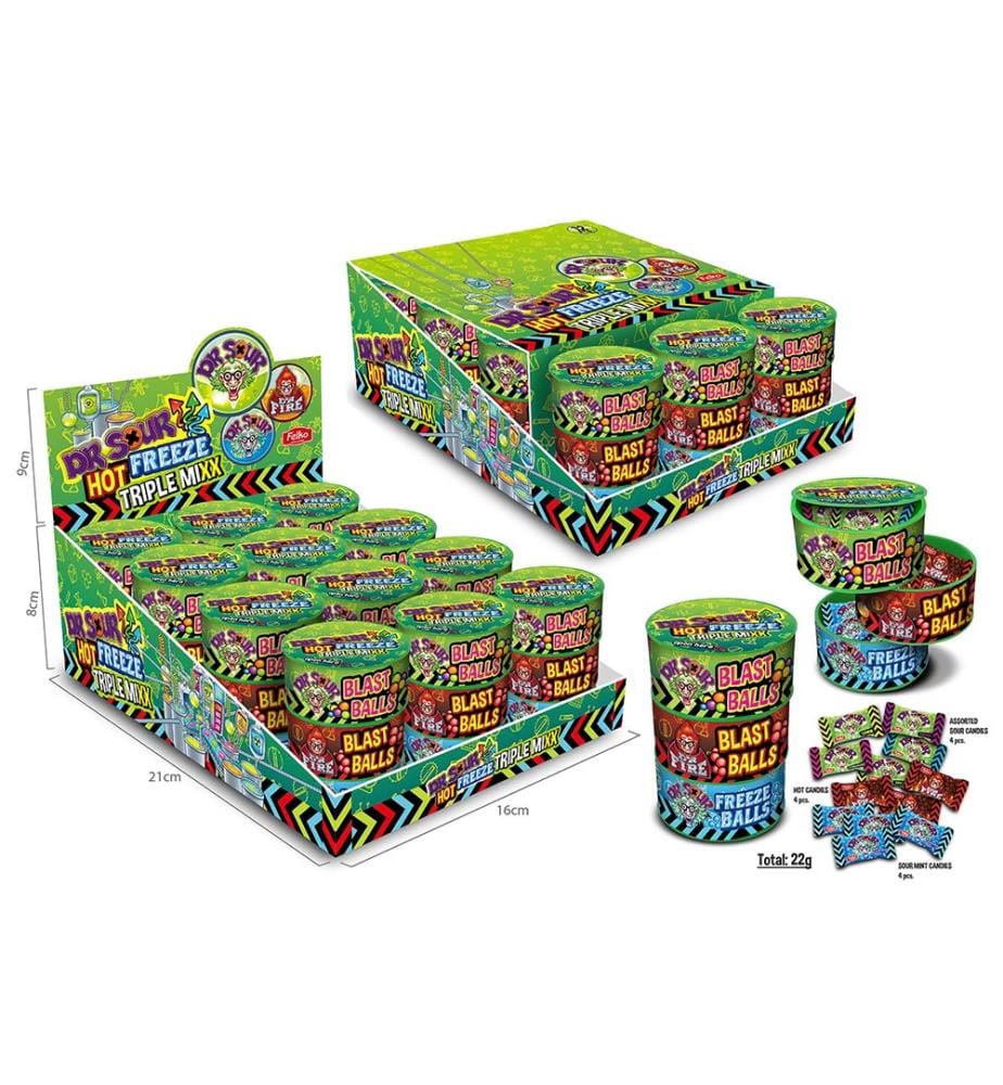 Dr Sour 2x Dr. Sour Triple Mixx - 21 g | DeinDeal