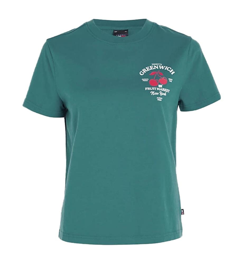 Maglietta grafica Back Logo Classic Fit - Verde | DeinDeal