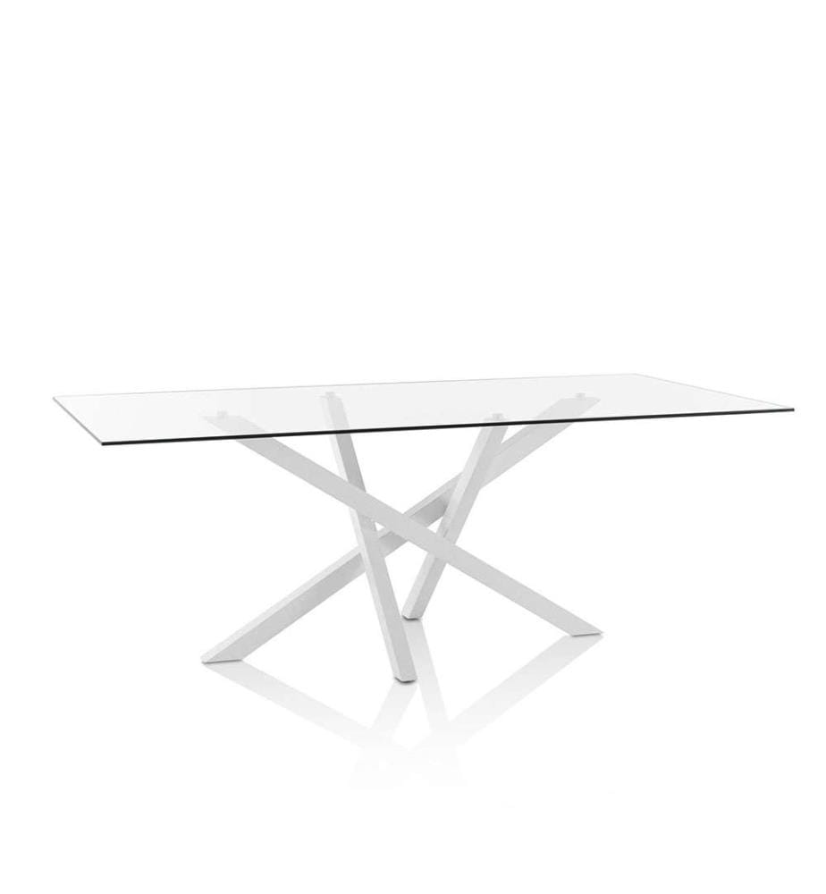 TFT Harbin table 200 x 100 x 75 cm - White | DeinDeal