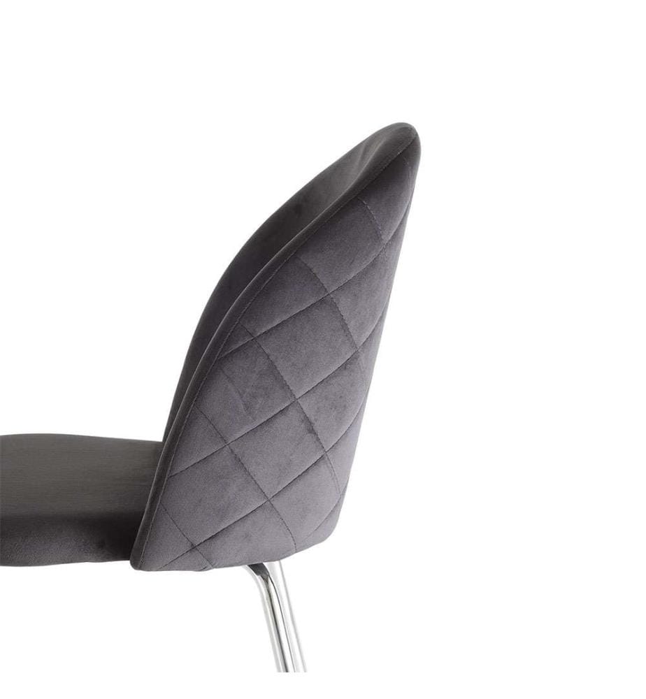 TFT Set of 2 Joy Chairs 45 x 47 x 85 cm - Black | DeinDeal