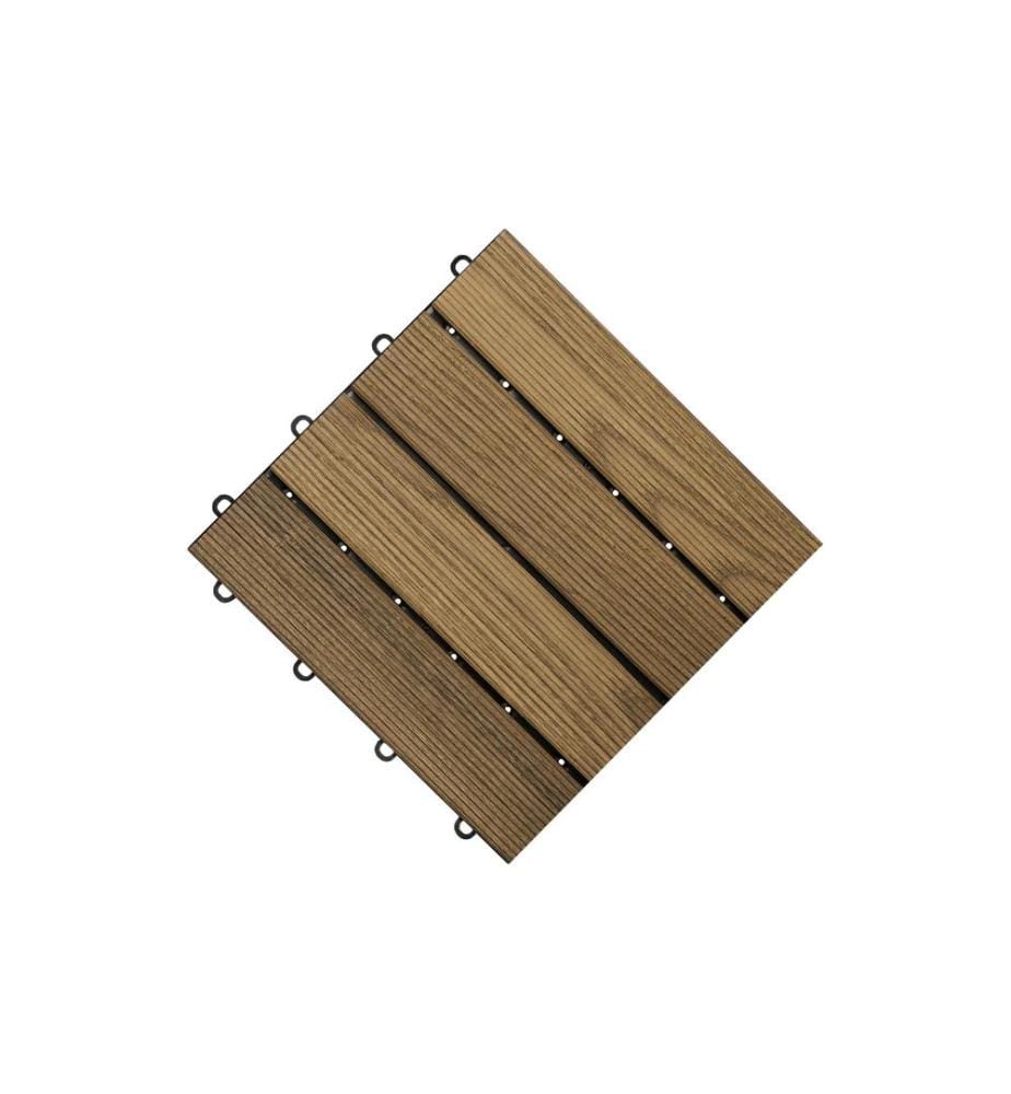 FLORCO - Balkon-& Terrassenplatten Esche, 4 Latt… | DeinDeal
