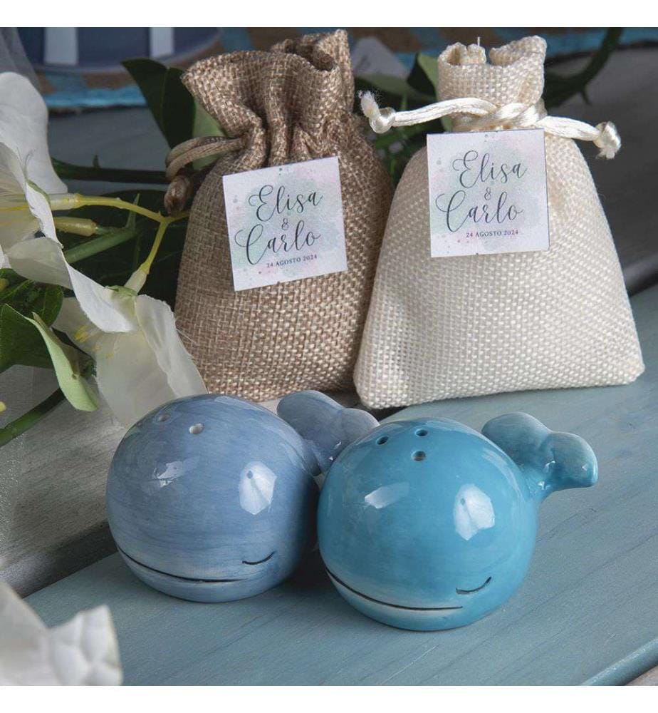 Villa Deste Home Trivoli Salt and Pepper Whale S… | DeinDeal