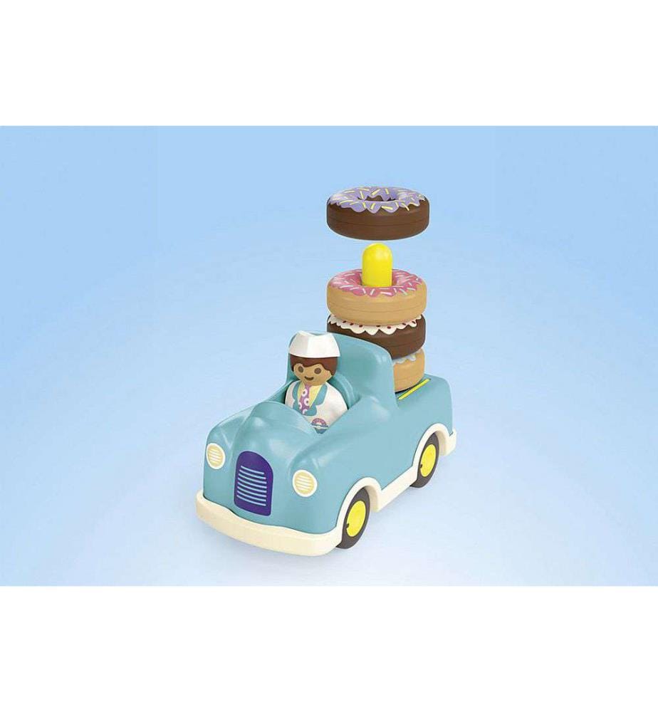 Playmobil Junior: Crazy donut truck with stackin… | DeinDeal