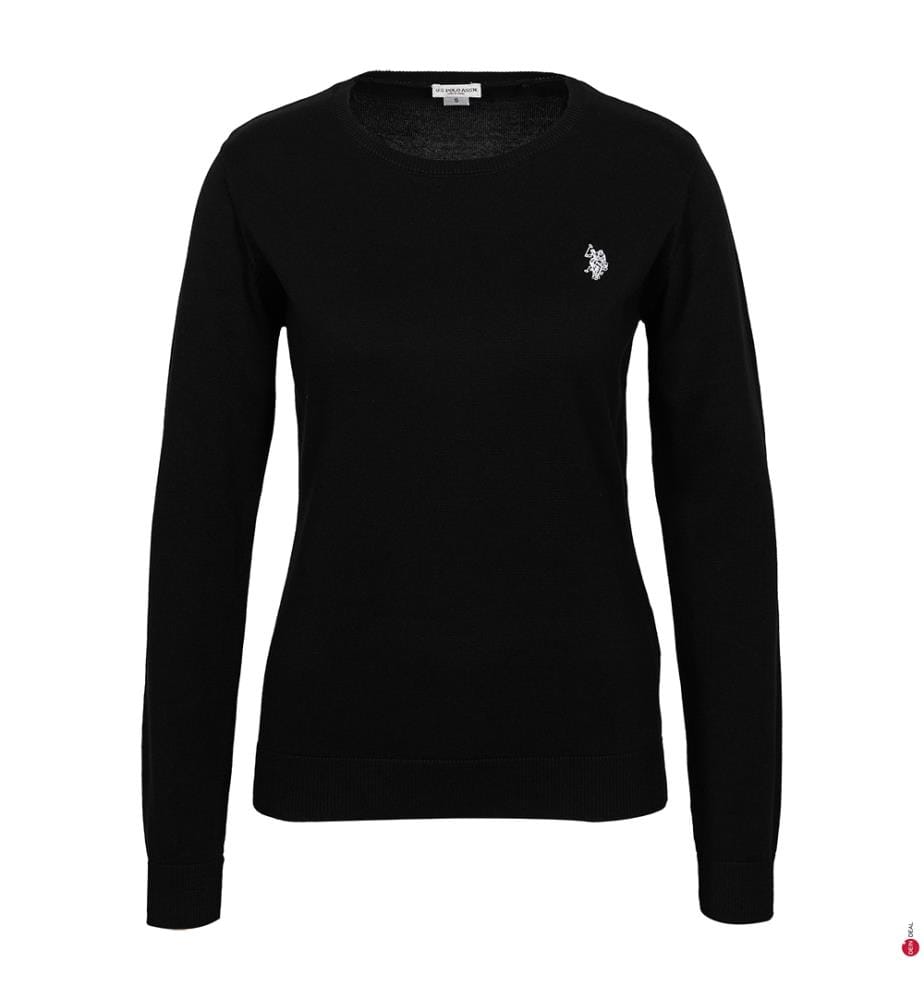 US Polo Pullover Small Logo - Black | DeinDeal