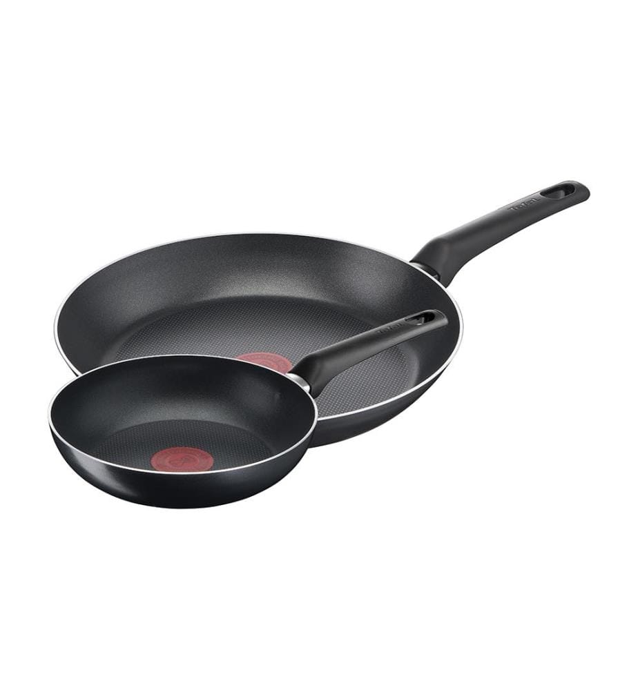 Tefal Set of 2 Simple Cook pans 20/28 cm - B5709… | DeinDeal