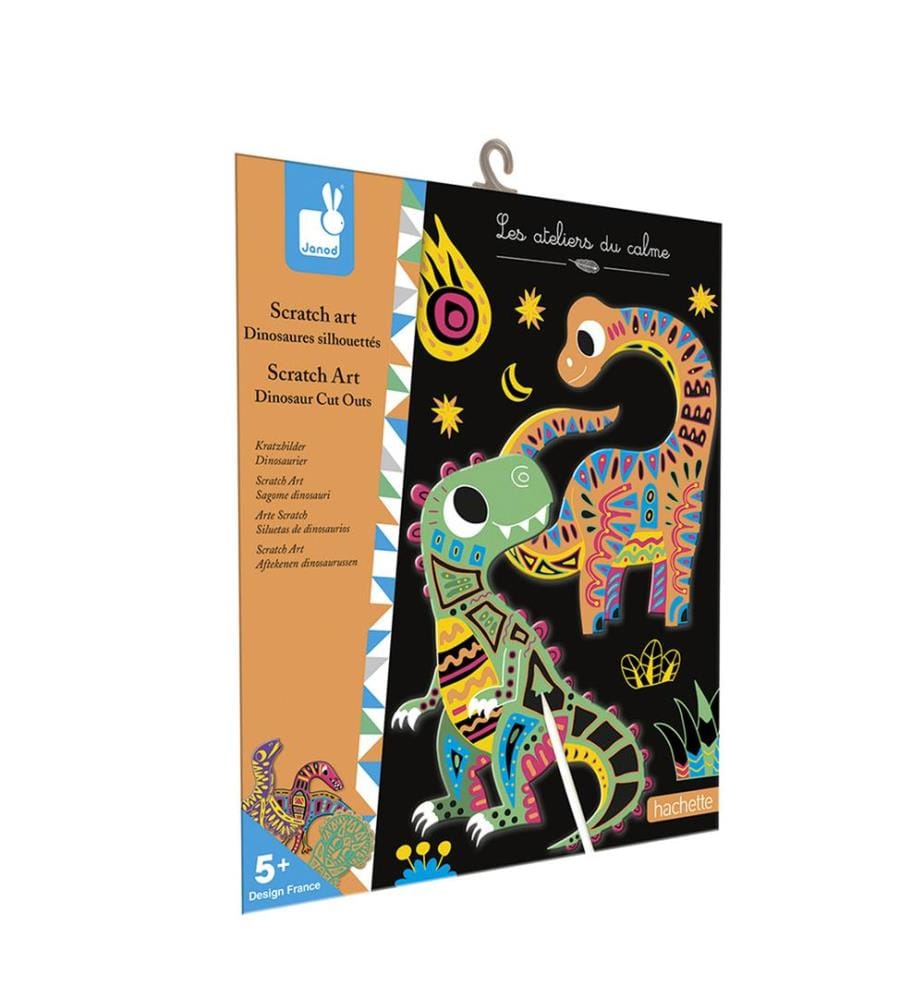 Janod Scratching pictures dinosaurs, age 5+ | DeinDeal