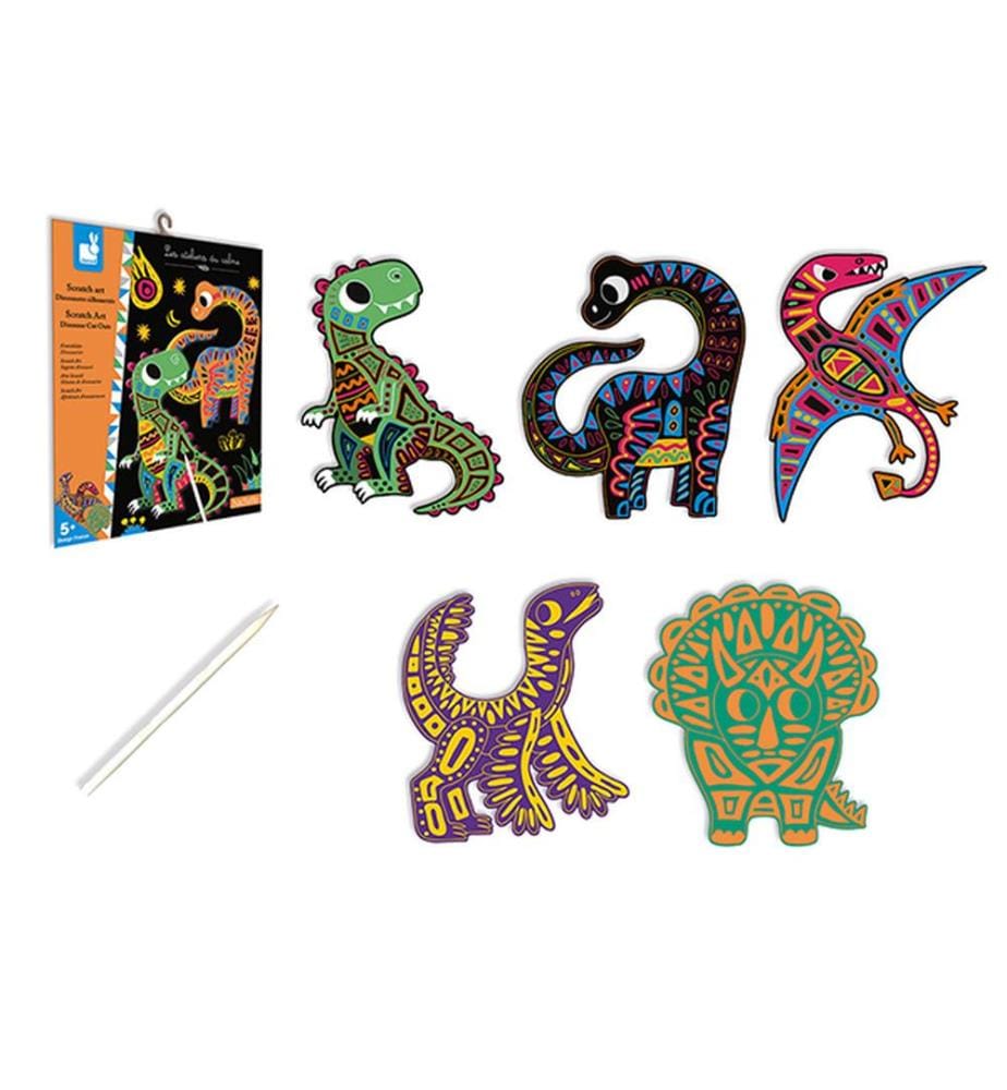 Janod Scratching pictures dinosaurs, age 5+ | DeinDeal