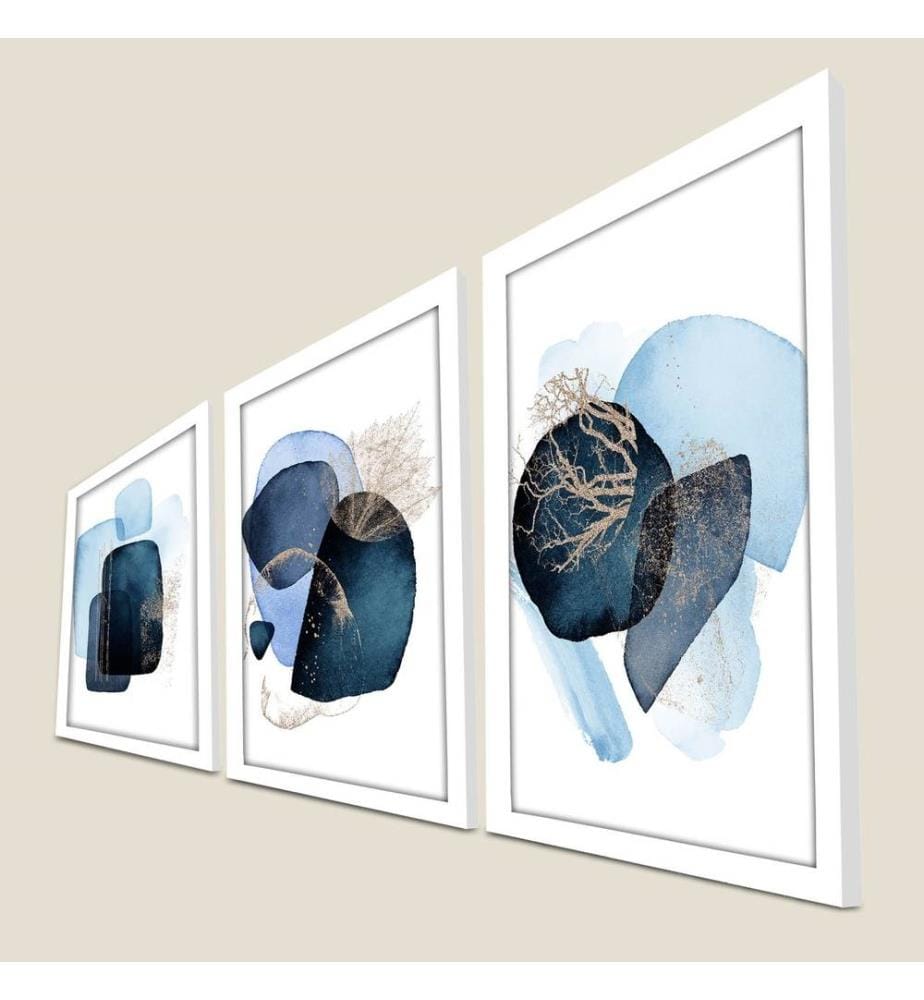 Wallxpert Decorative Framed MDF Painting, 3 Piec… | DeinDeal