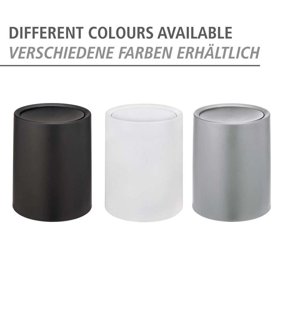 Wenko Waste garbage can Atri 6 l White, Capacity… | DeinDeal