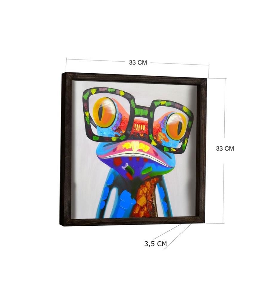 Wallxpert Decorative Framed MDF Painting, Multic… | DeinDeal