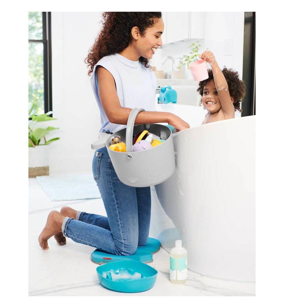 Skip Hop Moby Stowaway Bath Toy Bucket - Multico… | DeinDeal