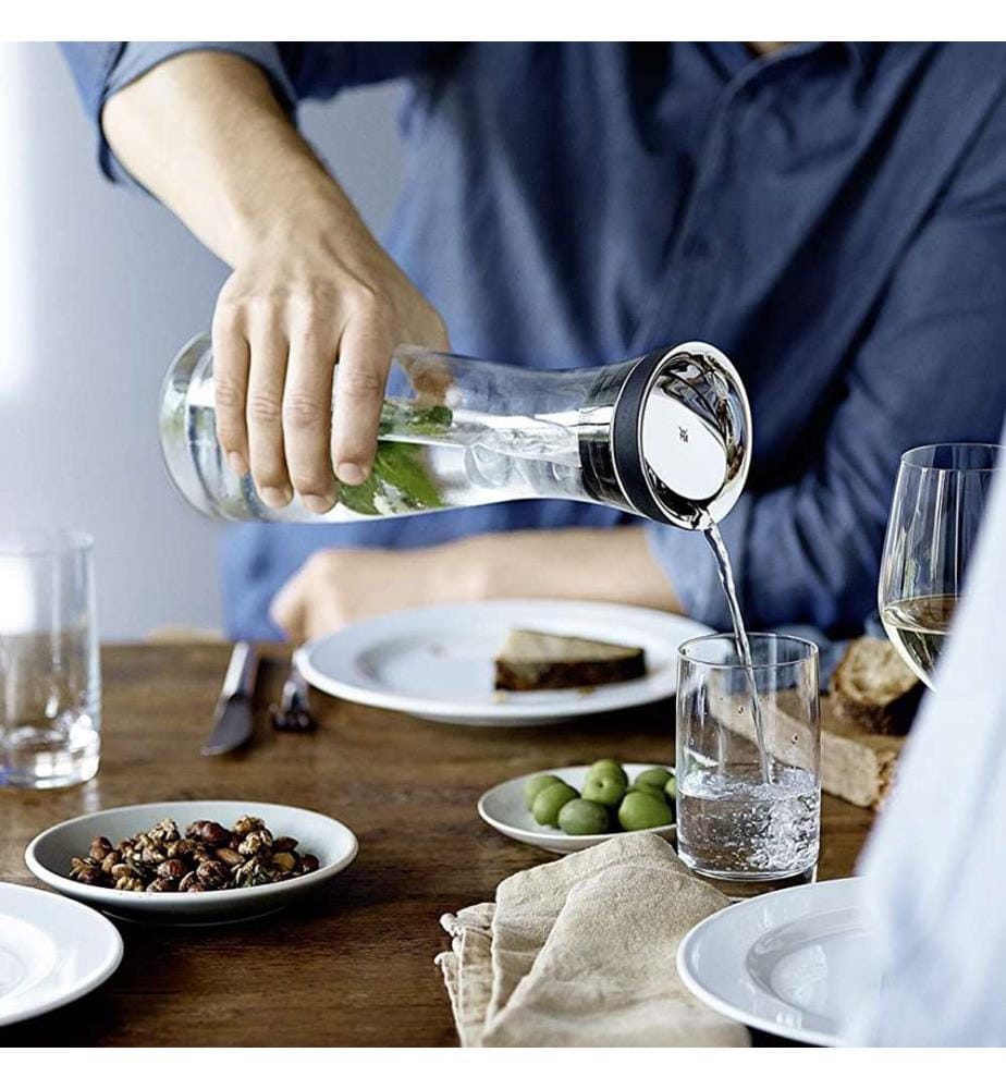 WMF Water carafe with 2 water glasses, 0.25 l ea… | DeinDeal