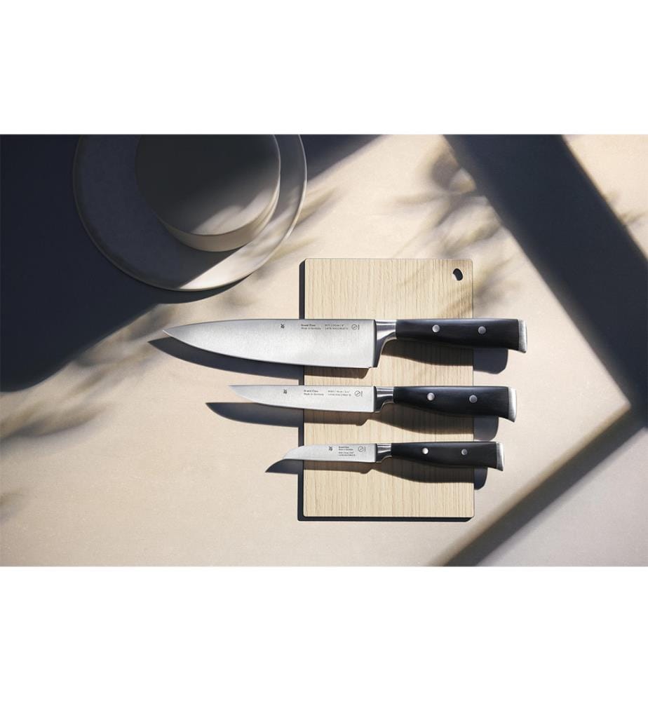 WMF 15 cm Kitchen Knife - Silver and Black | DeinDeal