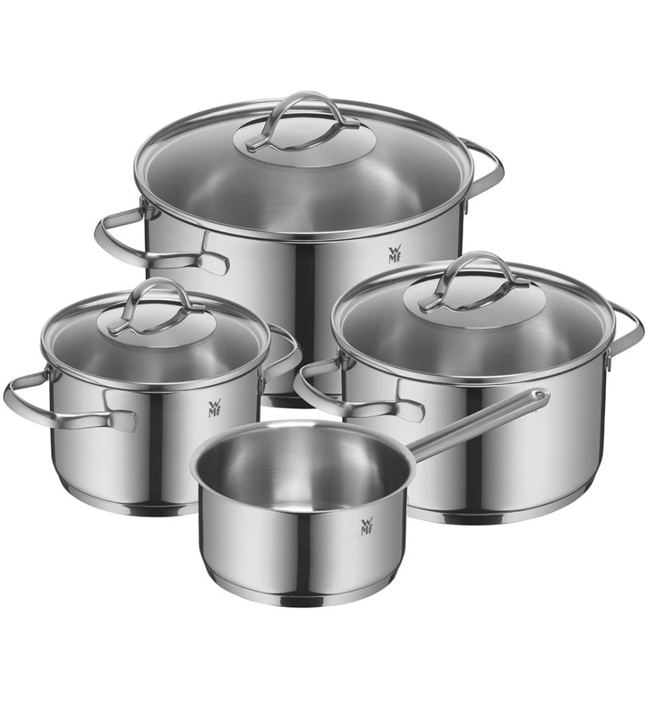 WMF 8 Piece Cookware Set - Silver | DeinDeal