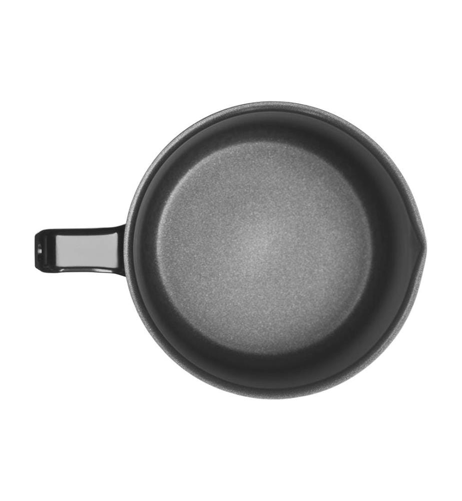 WMF Milk Jar 14 cm, Black and Silver | DeinDeal