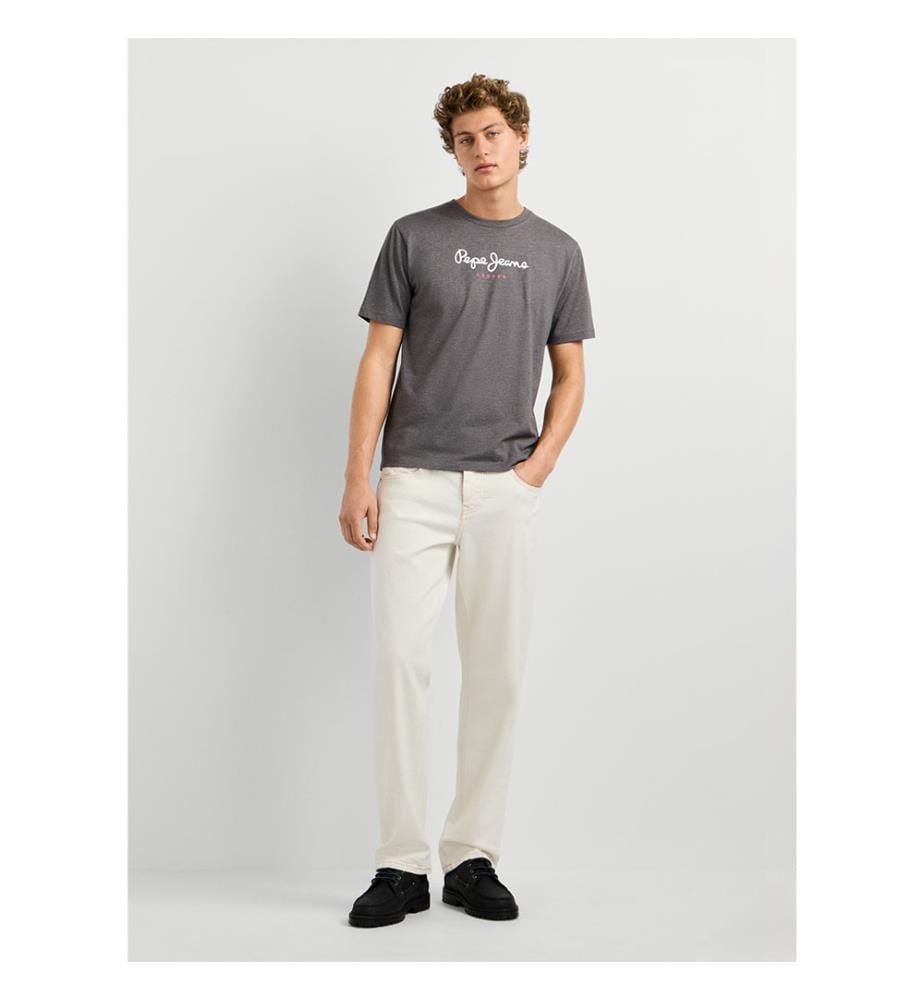 Pepe Jeans London T-Shirt Eggo Kurzarm - Hellgra… | DeinDeal