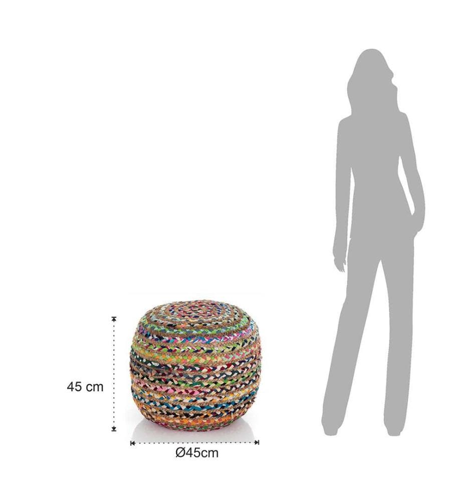 Tomasucci Pouf Rainbow - B - Multicolor | DeinDeal