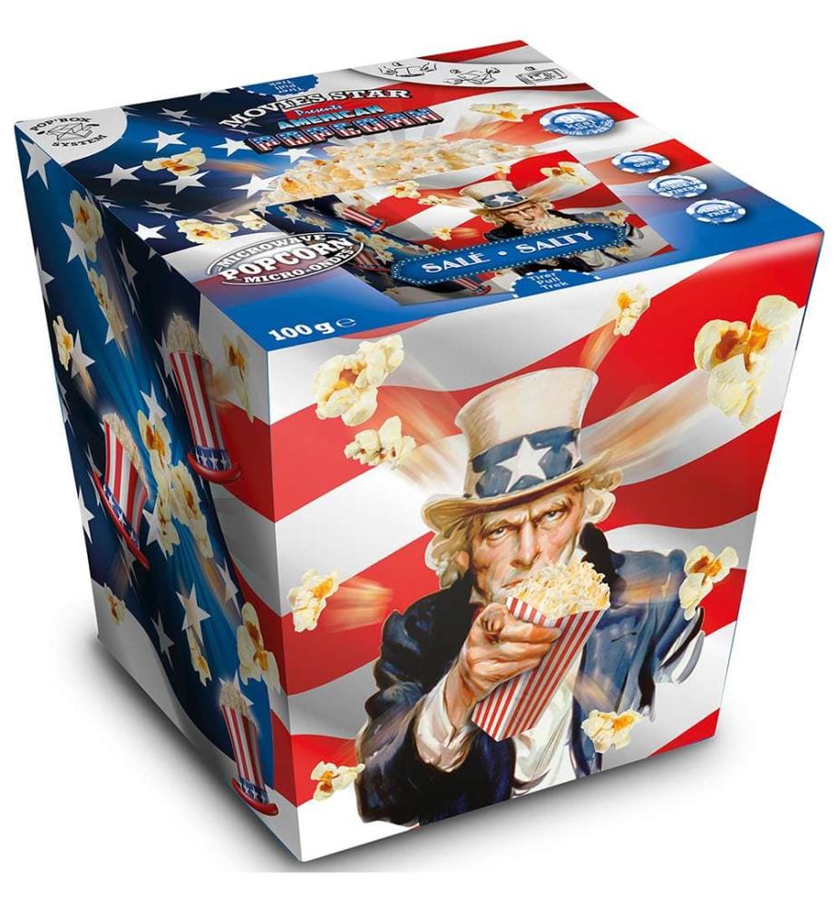 18x Movies Star Pop Up Box Popcorn per microonde… | DeinDeal