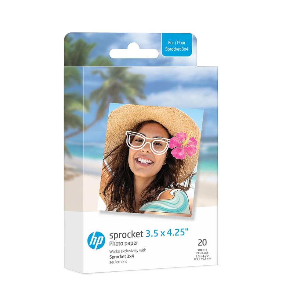 HP Sprocket 3x4" - Photo Paper (20 Pcs) | DeinDeal