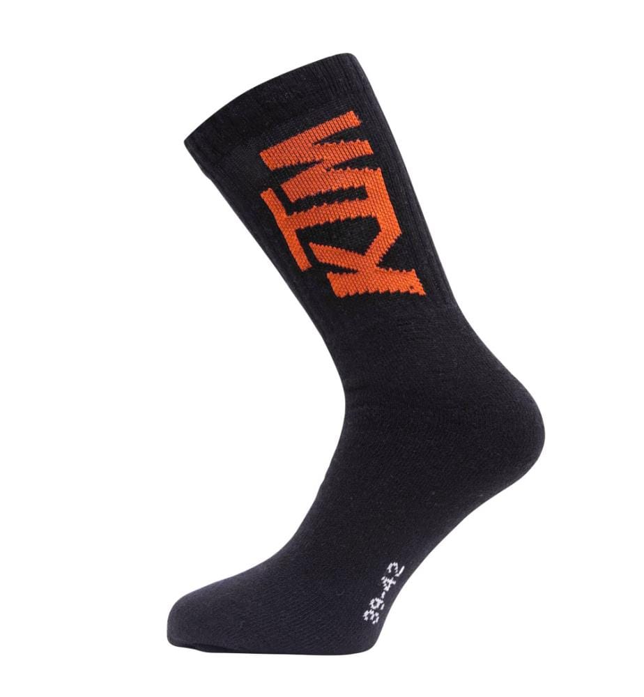 KTM Set of 6 Pairs of Socks Tennis - Black & Ora… | DeinDeal