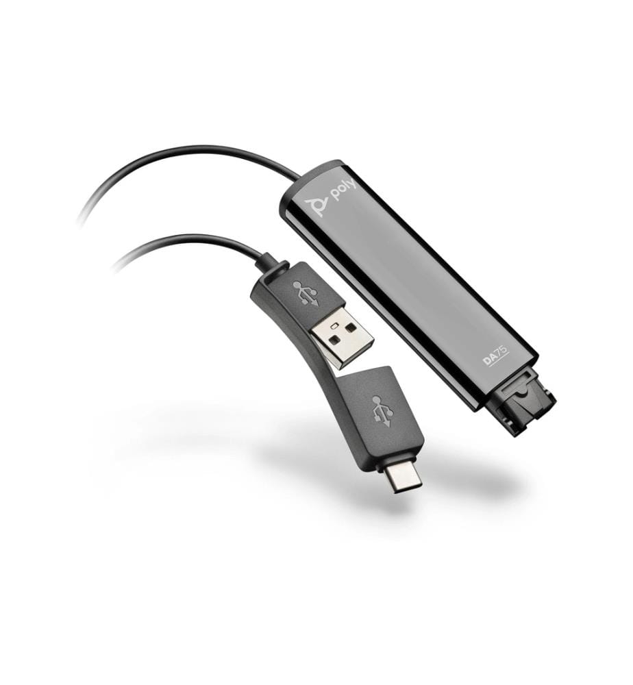 HP - Adapter Poly DA75 USB-A / USB-C - QD | DeinDeal