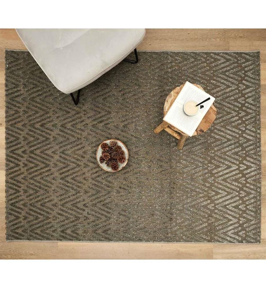 Carpet Nairobi Relief - 150 x 200 cm - White and… | DeinDeal