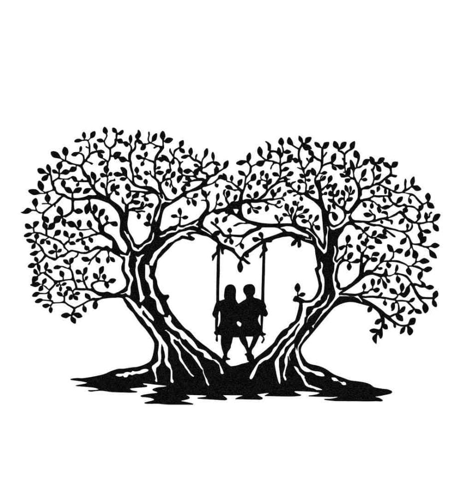 Wallxpert Decorative Metal Wall Accessory, Black… | DeinDeal