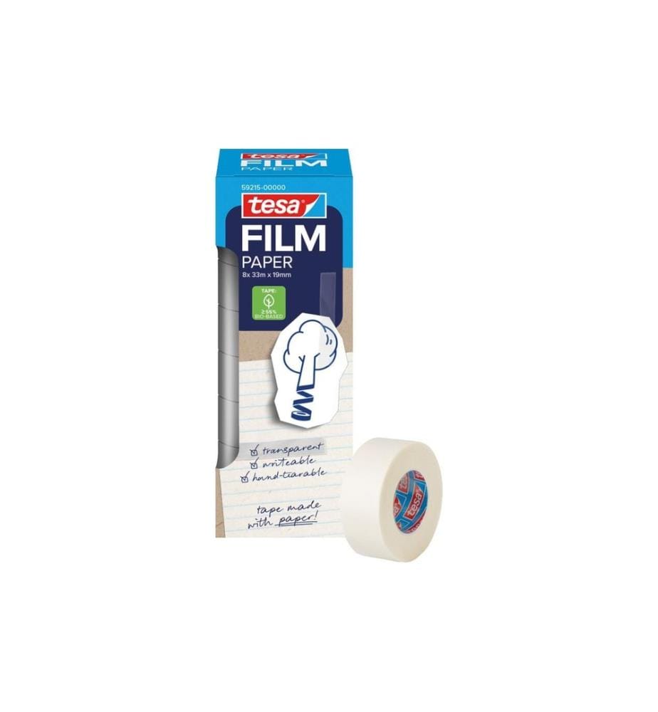 TESA - TESA -film papier 8x 33m: 19 mm | DeinDeal