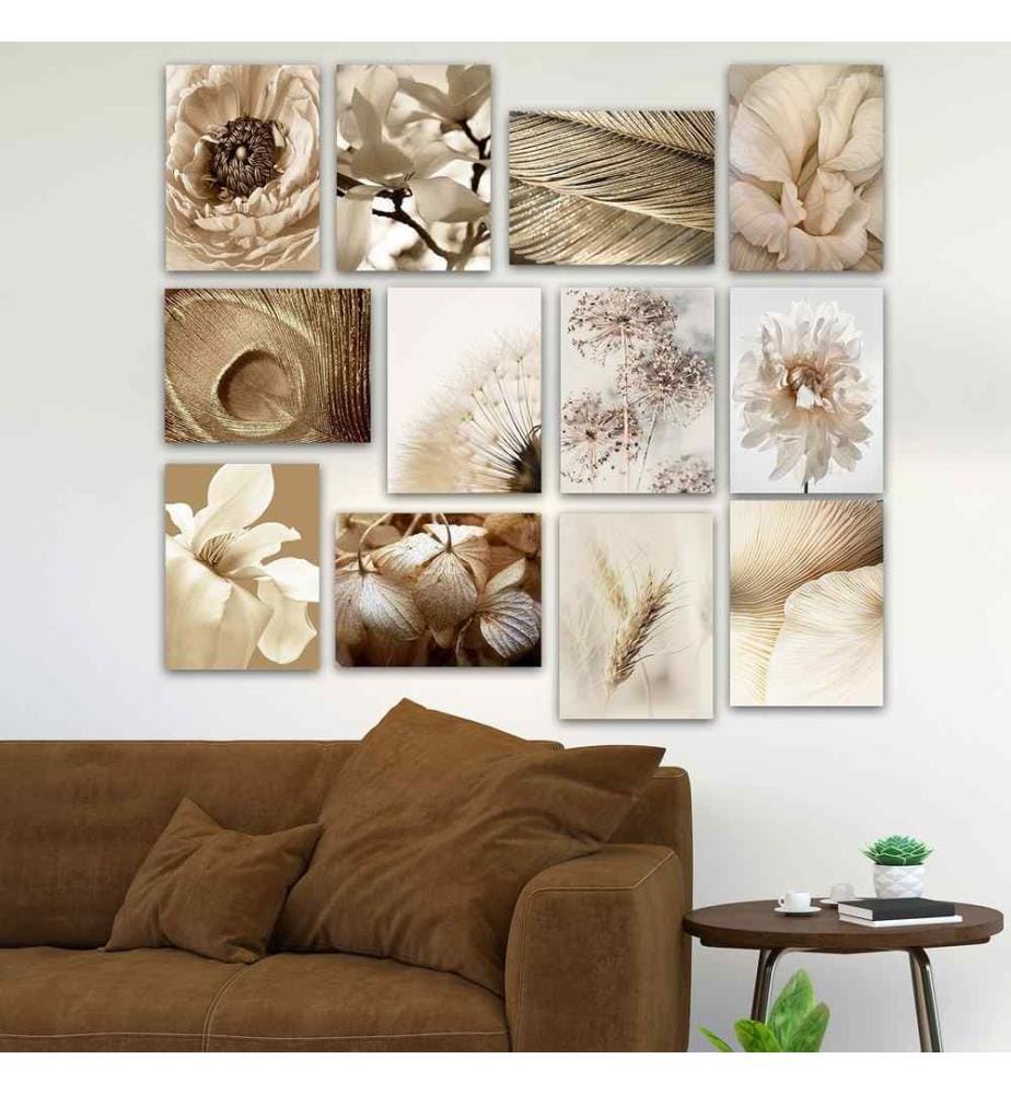 Wallxpert Decorative MDF Painting, 12 Pieces, Mu… | DeinDeal
