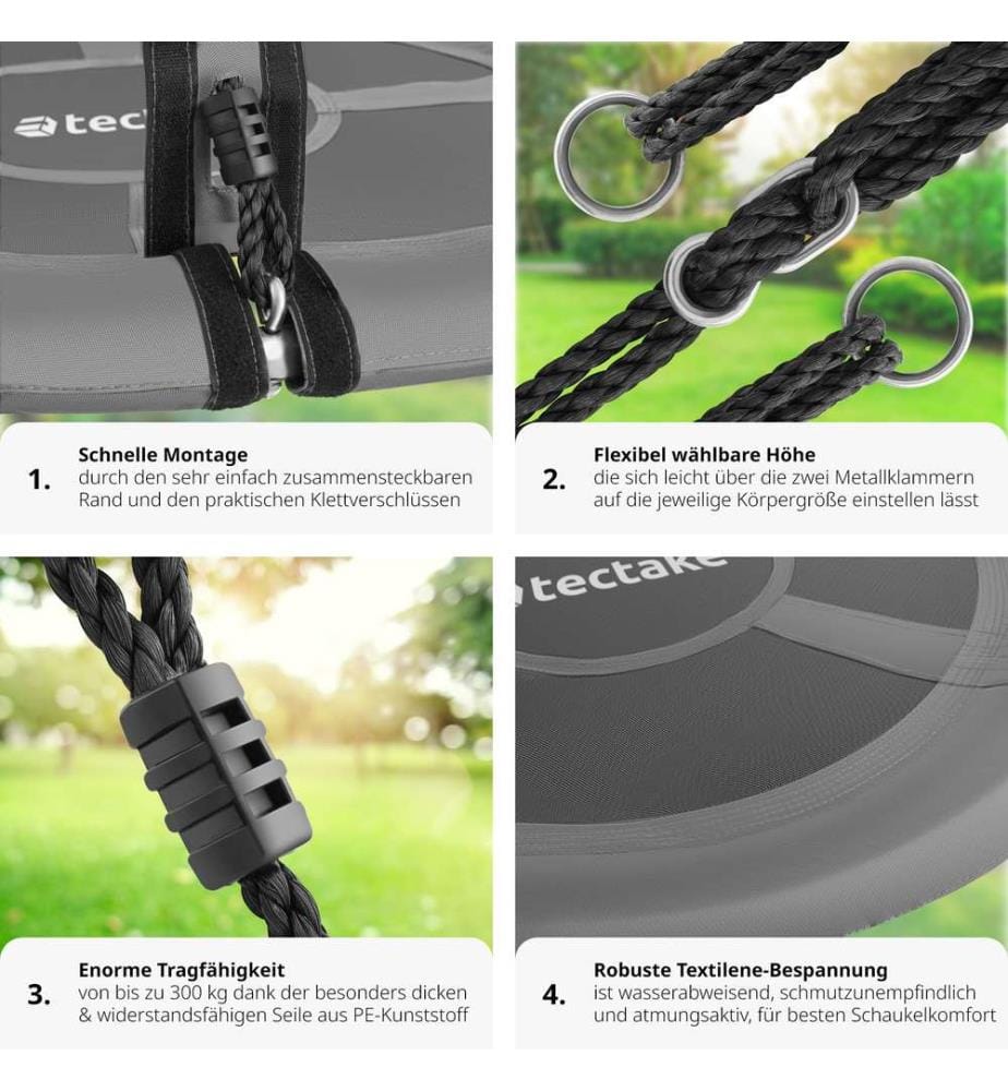 Swing - 120 kg weight capacity, height-adjustabl… | DeinDeal