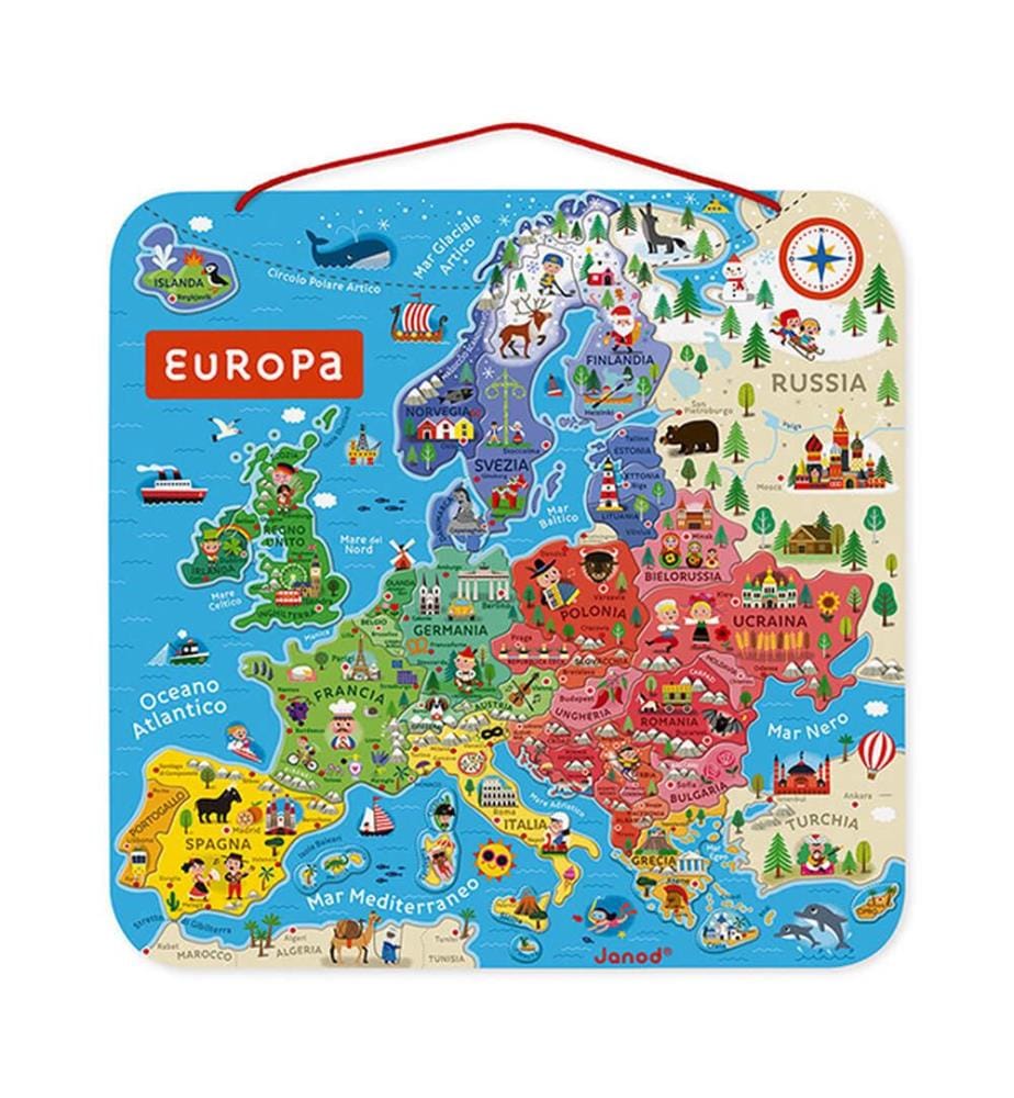 Janod IT Magnetic Map Europe | DeinDeal