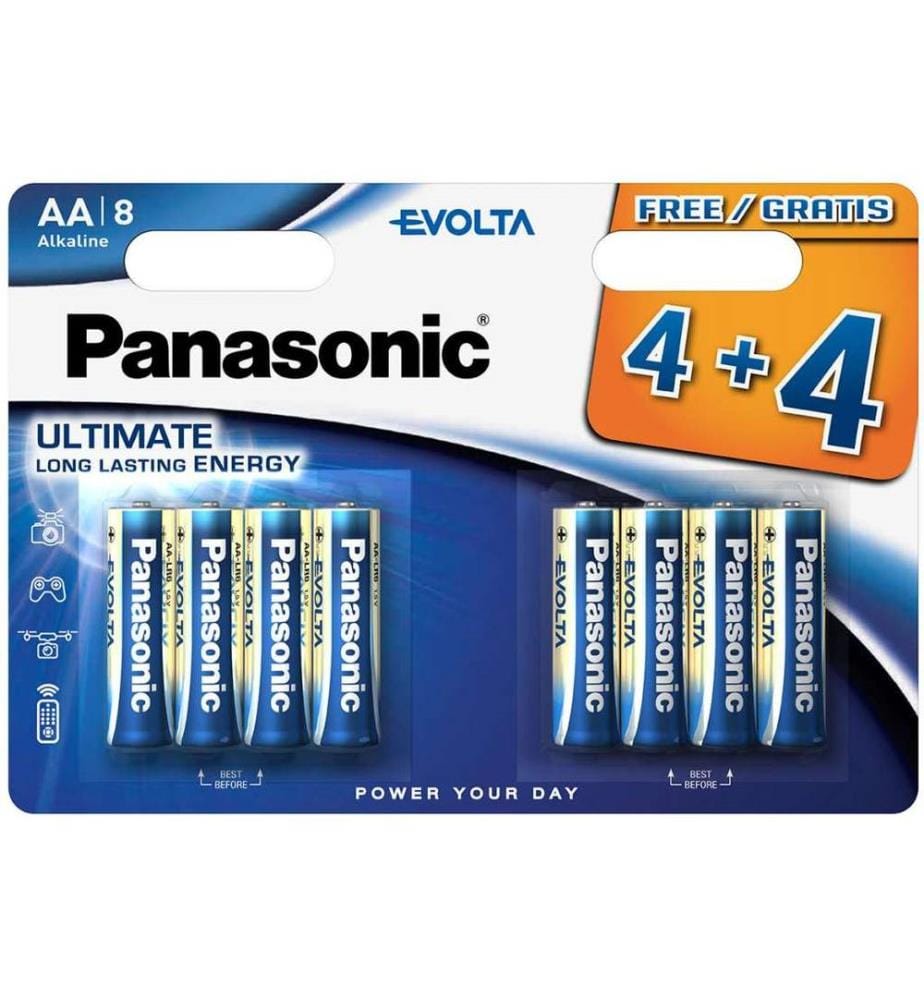 Panasonic Panasonic Evolta 8x LR6 (AA) alkaline … | DeinDeal