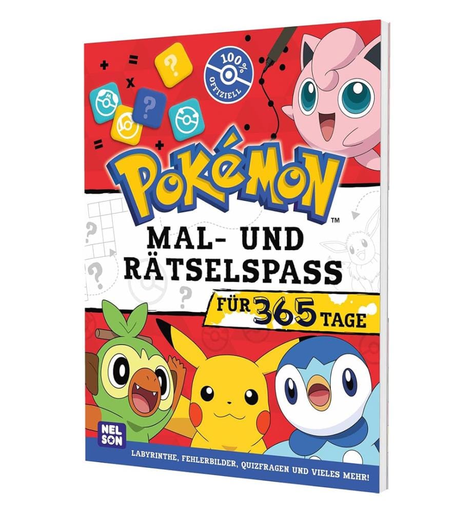 Carlsen Pokémon activity book: 365 days of color… | DeinDeal