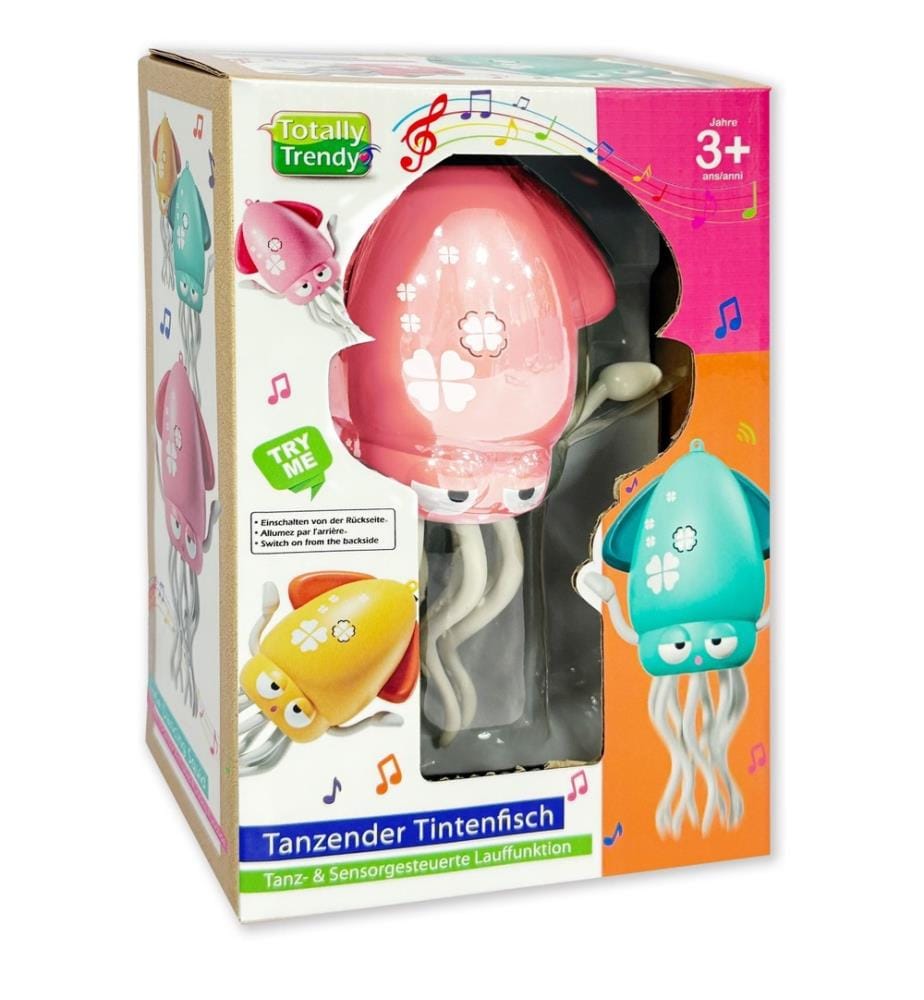 Totally Musical Toy Dancing Octopus - Pink | DeinDeal
