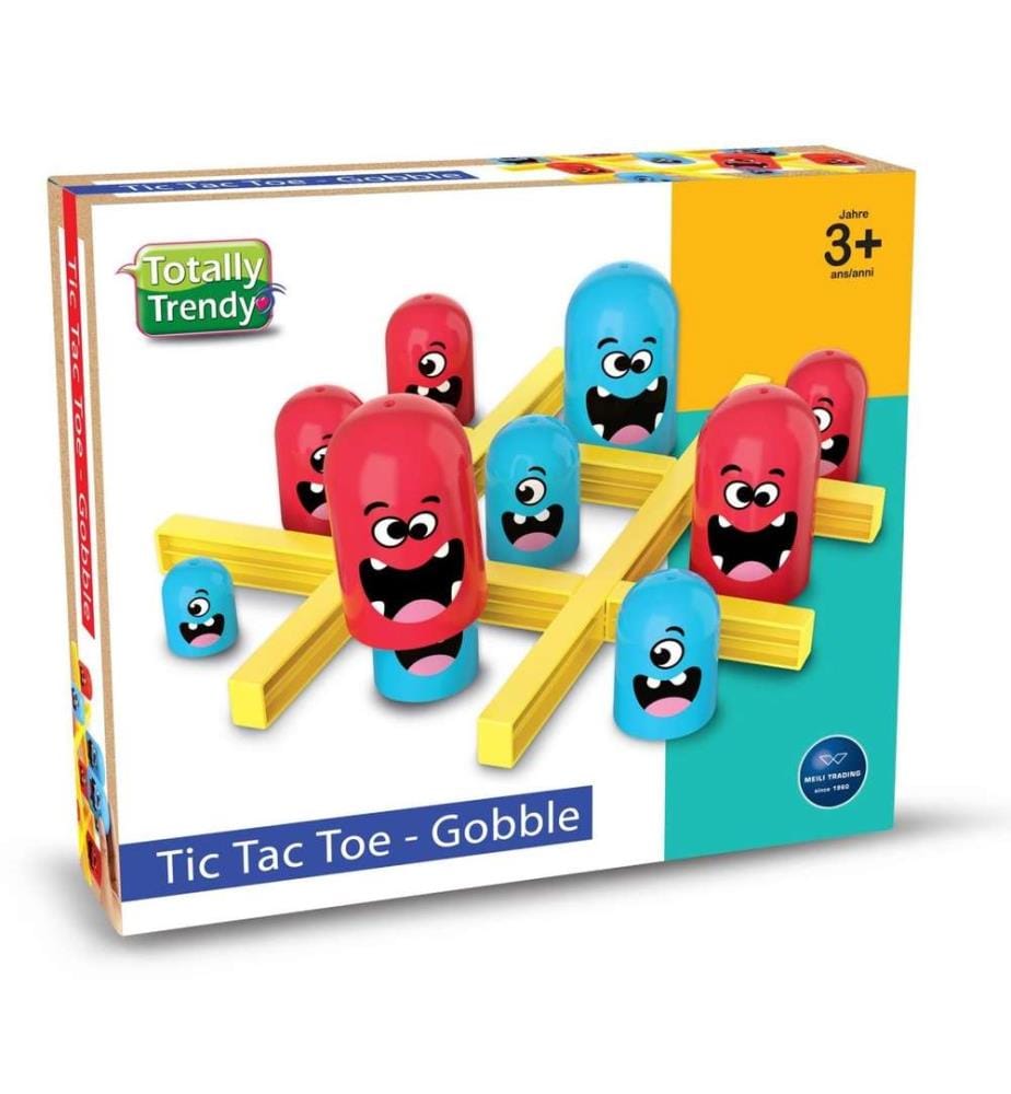 Totally Trendy Tic Tac Toe Gobble - Multicolored | DeinDeal