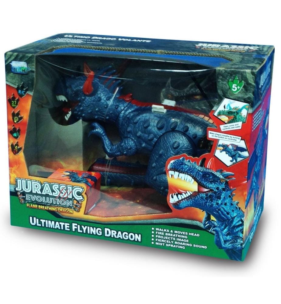 Totally Remote-Controlled Toy Tech Dragon | DeinDeal