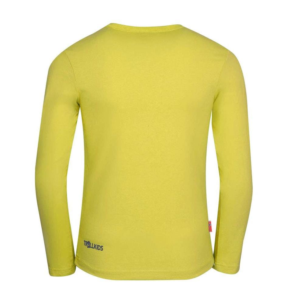 Trollkids Cotton longsleeve - Hazy Yellow Navy | DeinDeal