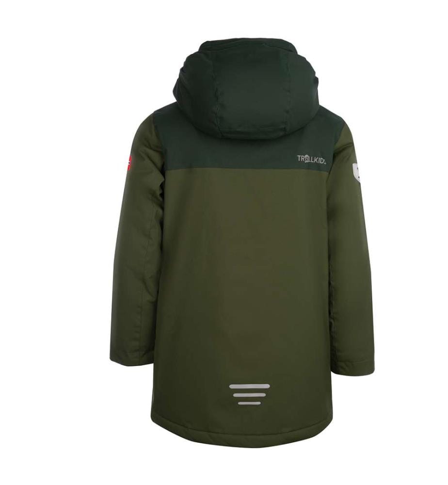 Trollkids Kids Gudvangen Jacket - Forest Green | DeinDeal