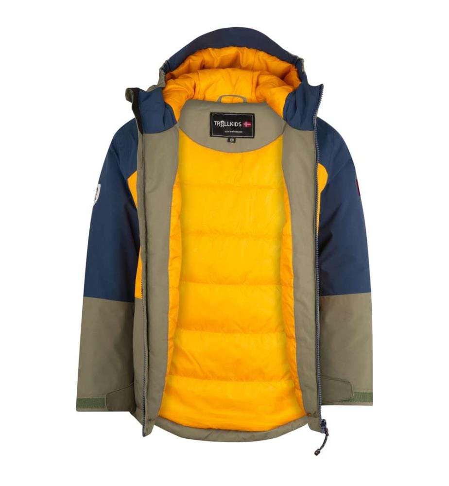 Trollkids Hardanger Jacket - Golden Yellow/Mysti… | DeinDeal