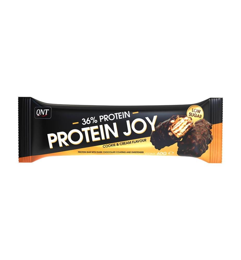 QNT 36% Protein Joy Bar Cookie & Cream 12x60g | DeinDeal