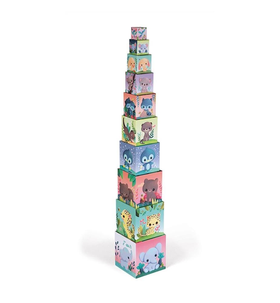 Janod Pyramid of favorite animals | DeinDeal