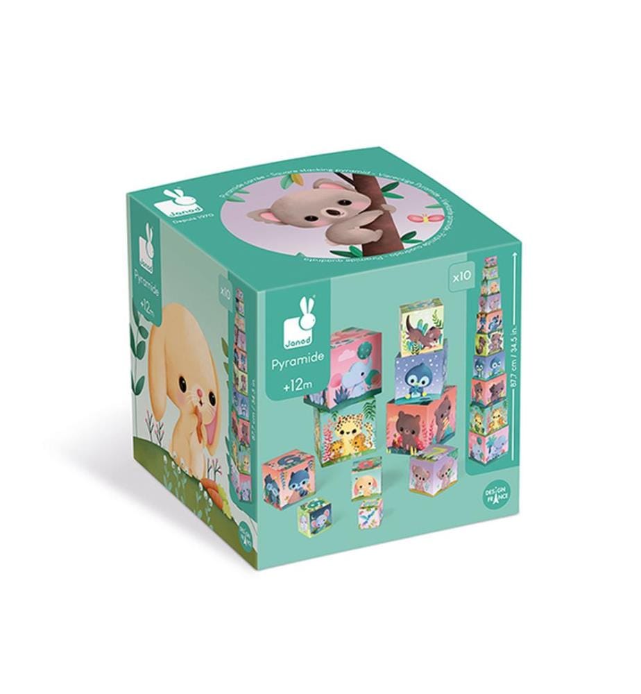 Janod Pyramid of favorite animals | DeinDeal