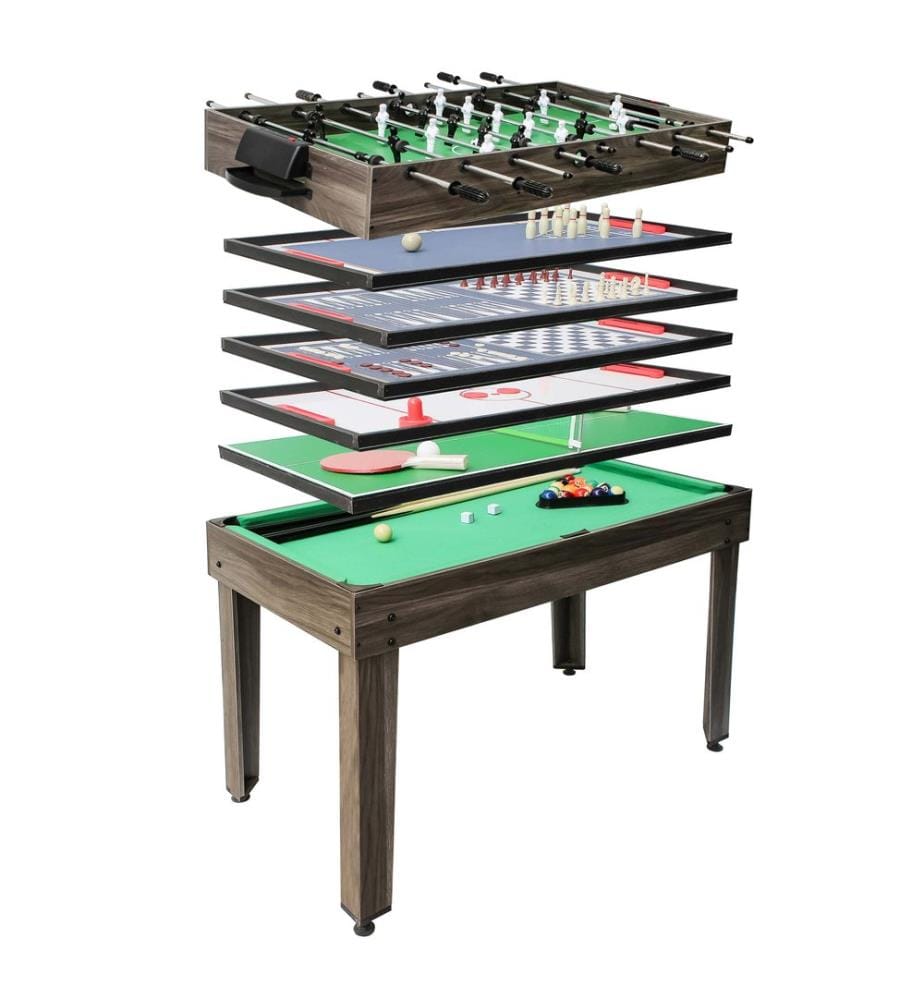 Tischkicker 7in1 Multiplayer Spieletisch 82x107x… | DeinDeal
