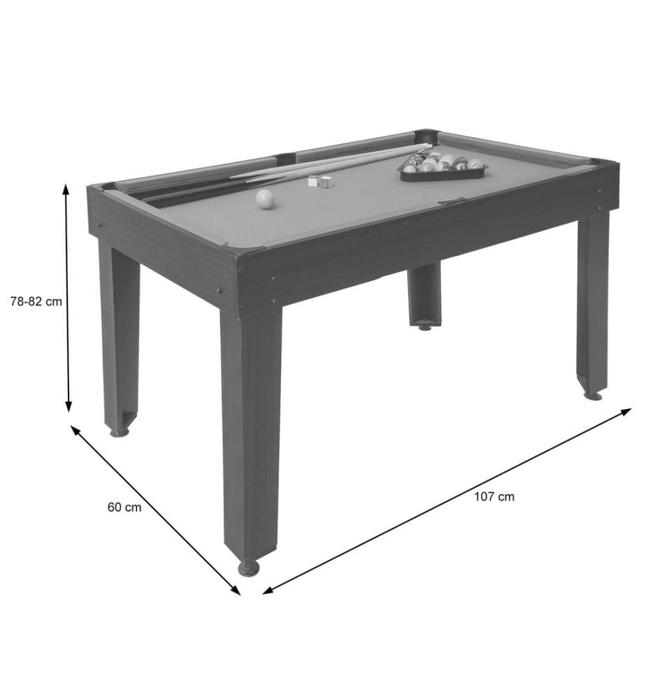 Tischkicker 7in1 Multiplayer Spieletisch 82x107x… | DeinDeal