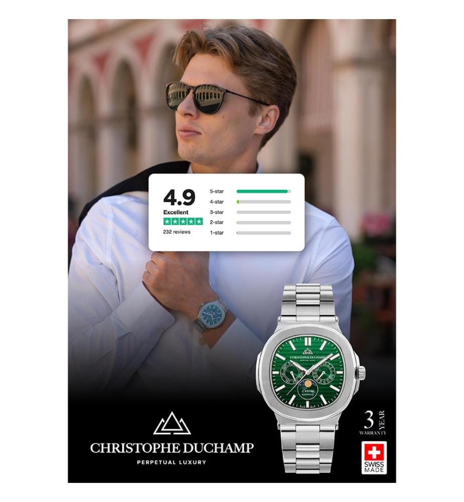 Christophe Duchamp Raidillon Chrono Swiss Made R… | DeinDeal